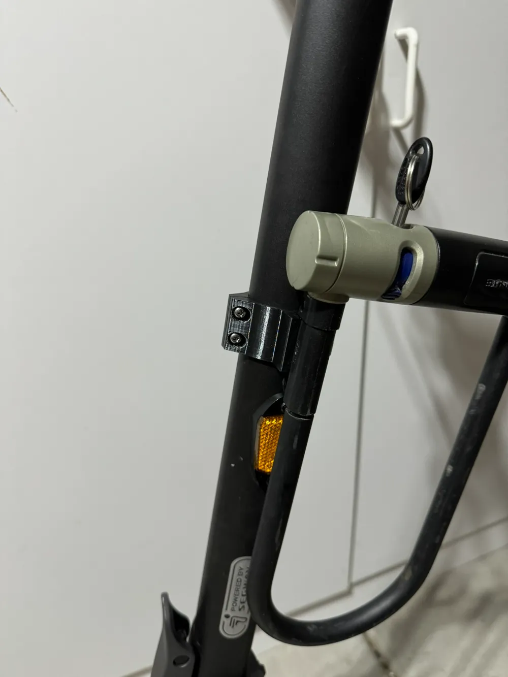 Ninebot Scooter Kryptonite Lock Mount by Pacobart - MakerWorld