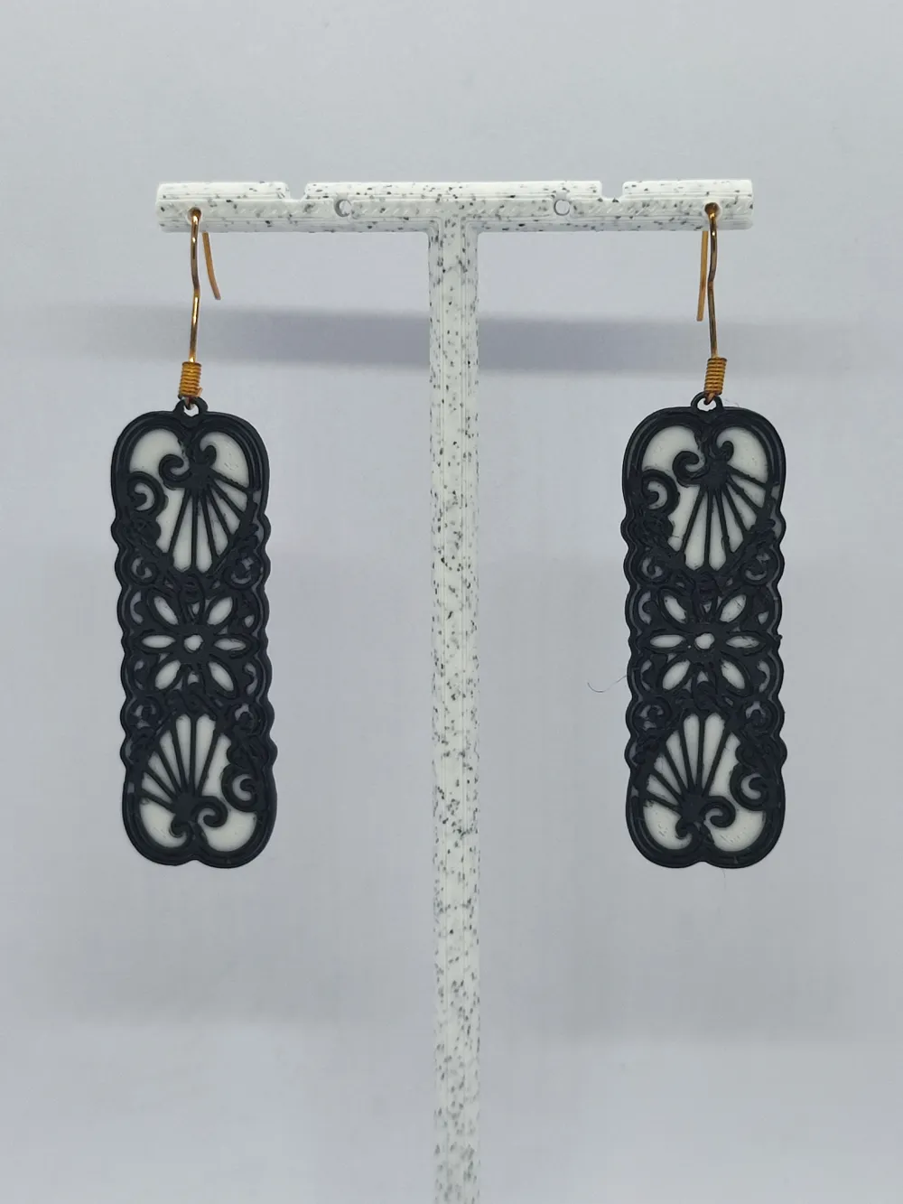 Floral Relic Earrings by Layered Art 3D MakerWorld: Download Free 3D Models