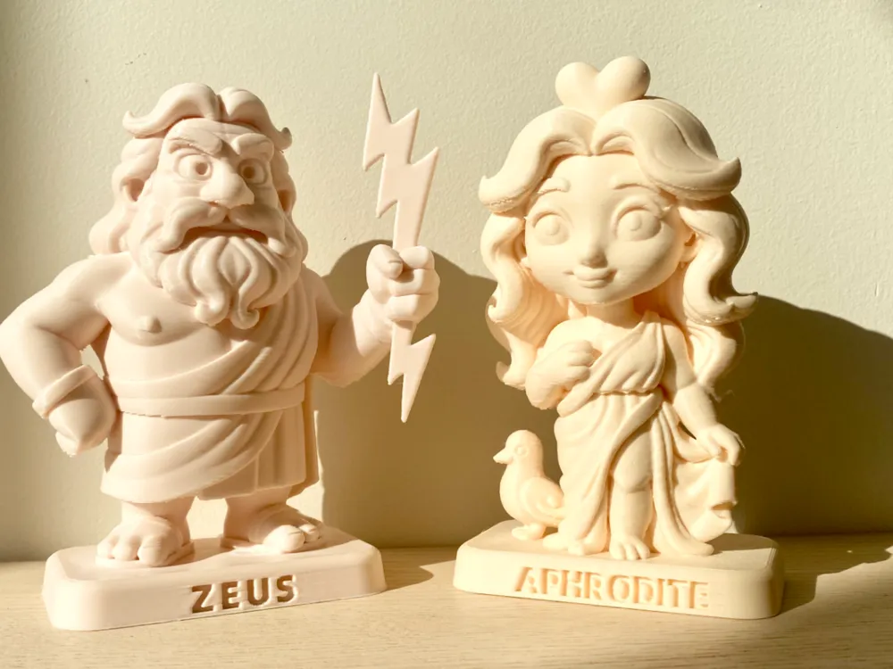 Greek Gods: Zeus Apollo Aphrodite Hermes Heracles by QCraft MakerWorld ...