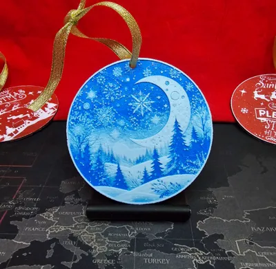 Let it snow 2D ornament by John Connor - MakerWorld