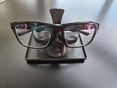 Gridfinity skull eyeglass holder Remixed by Azrael MakerWorld: Download ...