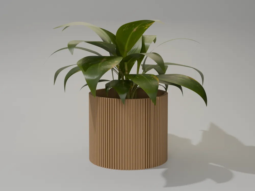 Simple Plant Pot - Free 3D Print Model - MakerWorld