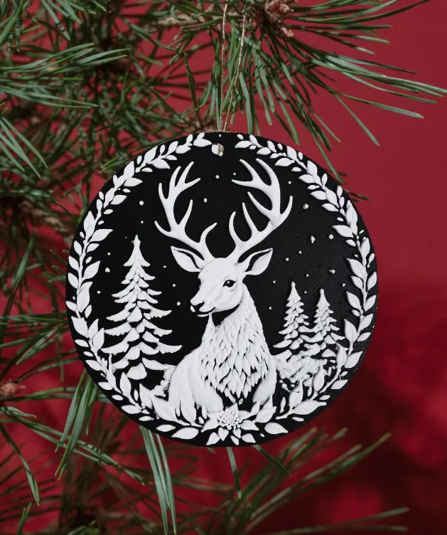 Christmas Stag Decoration by stewieg2505 - MakerWorld