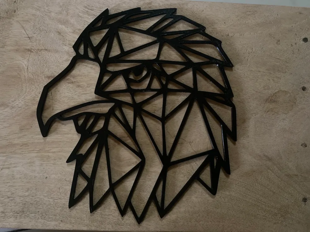 2D Low poly Eagle by SamActivity - MakerWorld