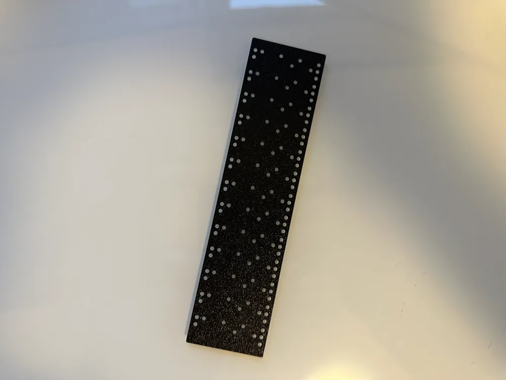Braille Bookmark by QUAN1UM - MakerWorld