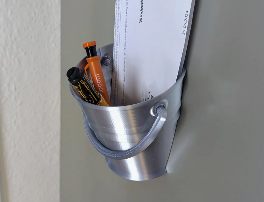 Fridge Bucket Magnet by blecheimer MakerWorld: Download Free 3D Models