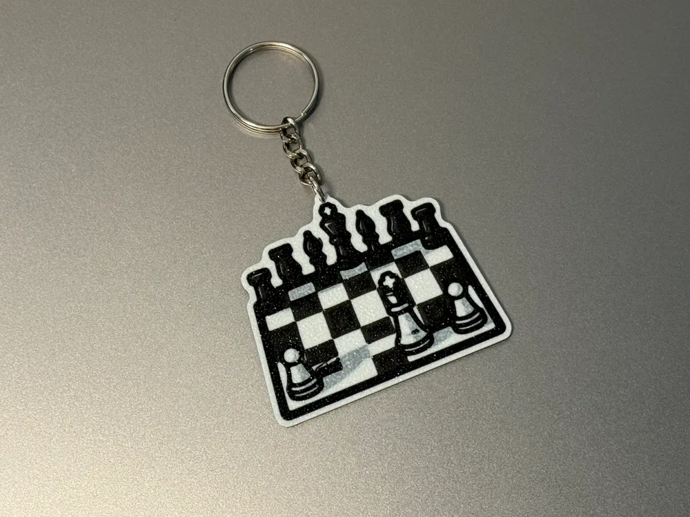 Chess Board Keychain by brk.labs - MakerWorld