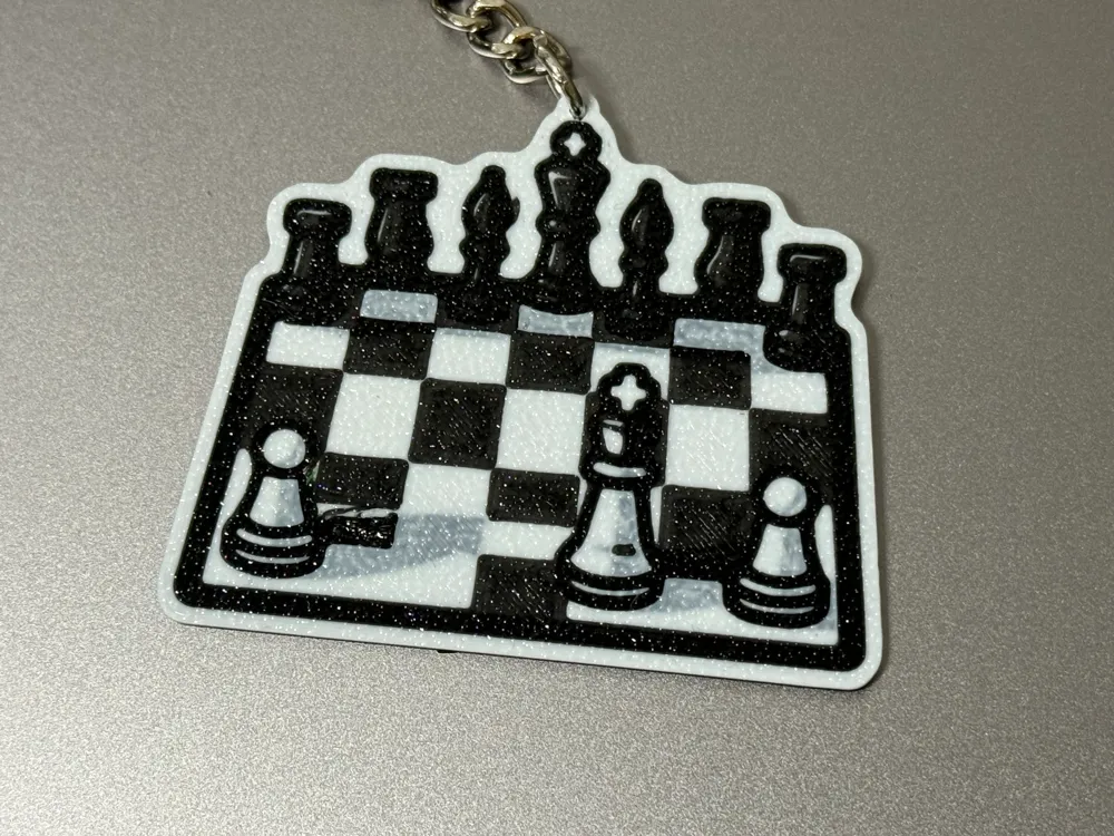 Chess Board Keychain by brk.labs - MakerWorld