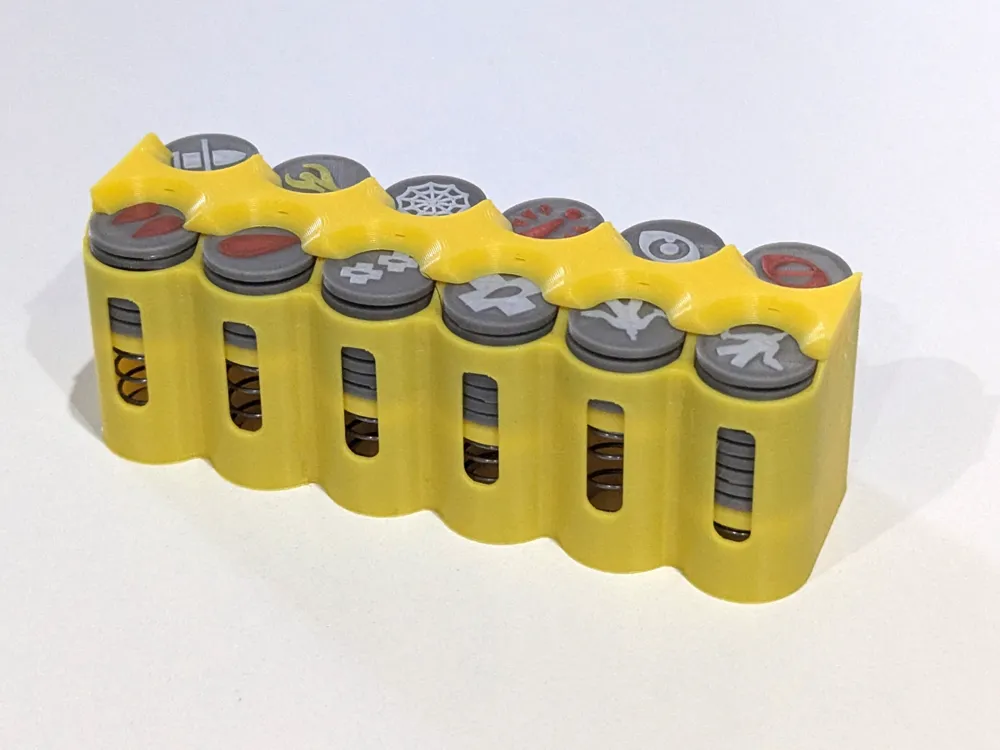 Token dispenser for 15mm tokens by Chito - MakerWorld