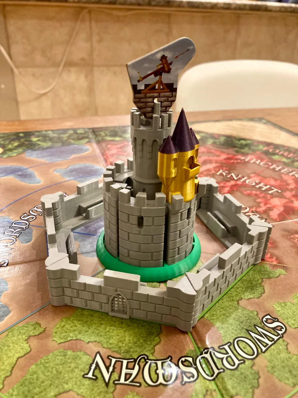 Castle Panic Base + Engines of War Castle Keep by Patrick.PD - MakerWorld