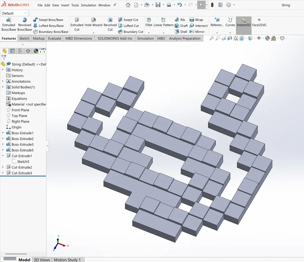 String - Minecraft Item Frame by jongoodfeller MakerWorld: Download ...