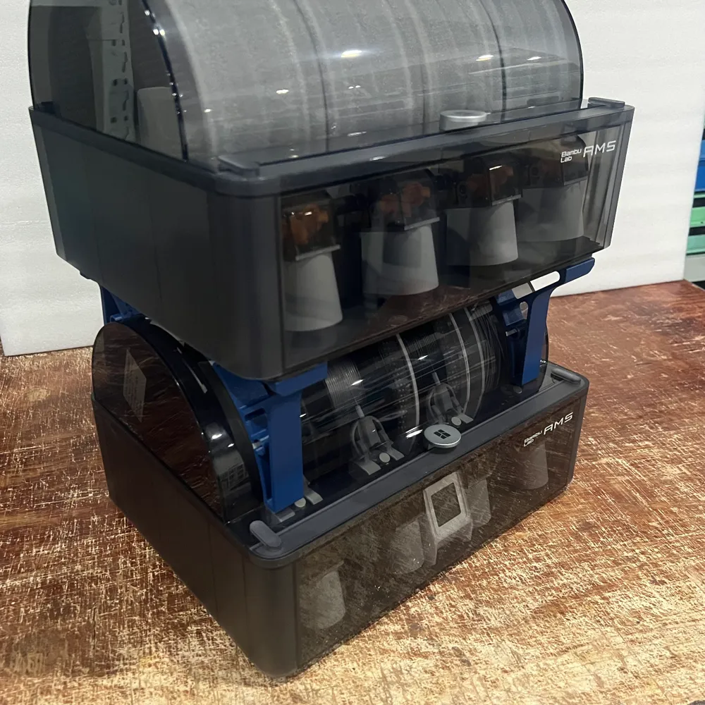 Simple AMS stacking stand. No screw needed. by JesseZhang - MakerWorld