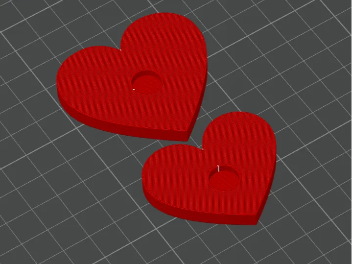 Heart Magnet 10x3mm fridge valentines day - Free 3D Print Model ...