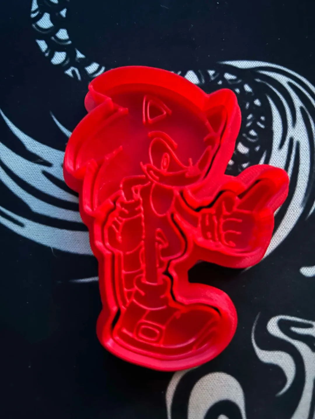 Conjunto de cortador y sello de galletas Sonic - Modelo de impresión 3D ...