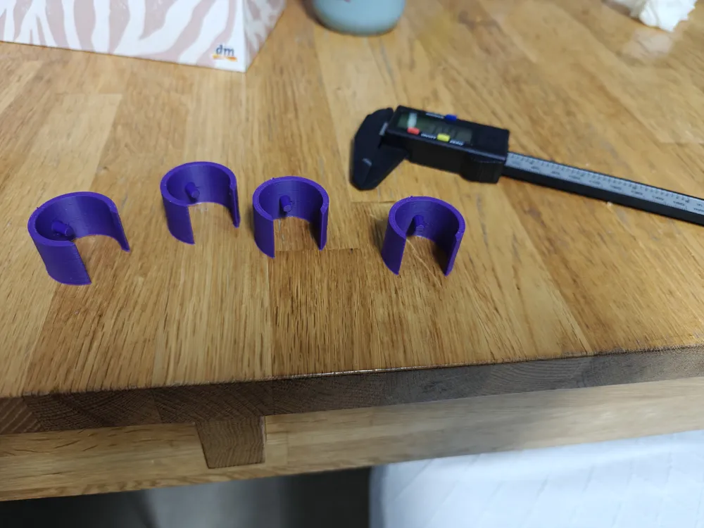 metal chair leg protectors for tile floors - Free 3D Print Model ...