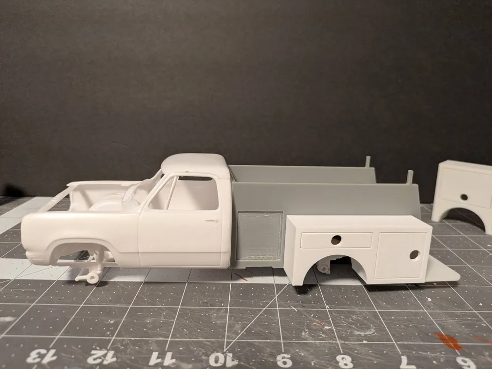 Mini pumper body (1/25 scale) - Free 3D Print Model - MakerWorld