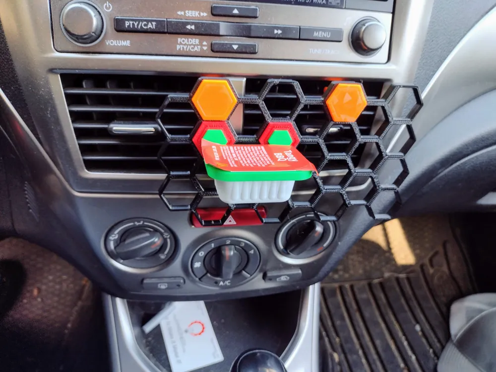 Honeycomb to Car Vent Adapter Remixed by Makerneer - MakerWorld