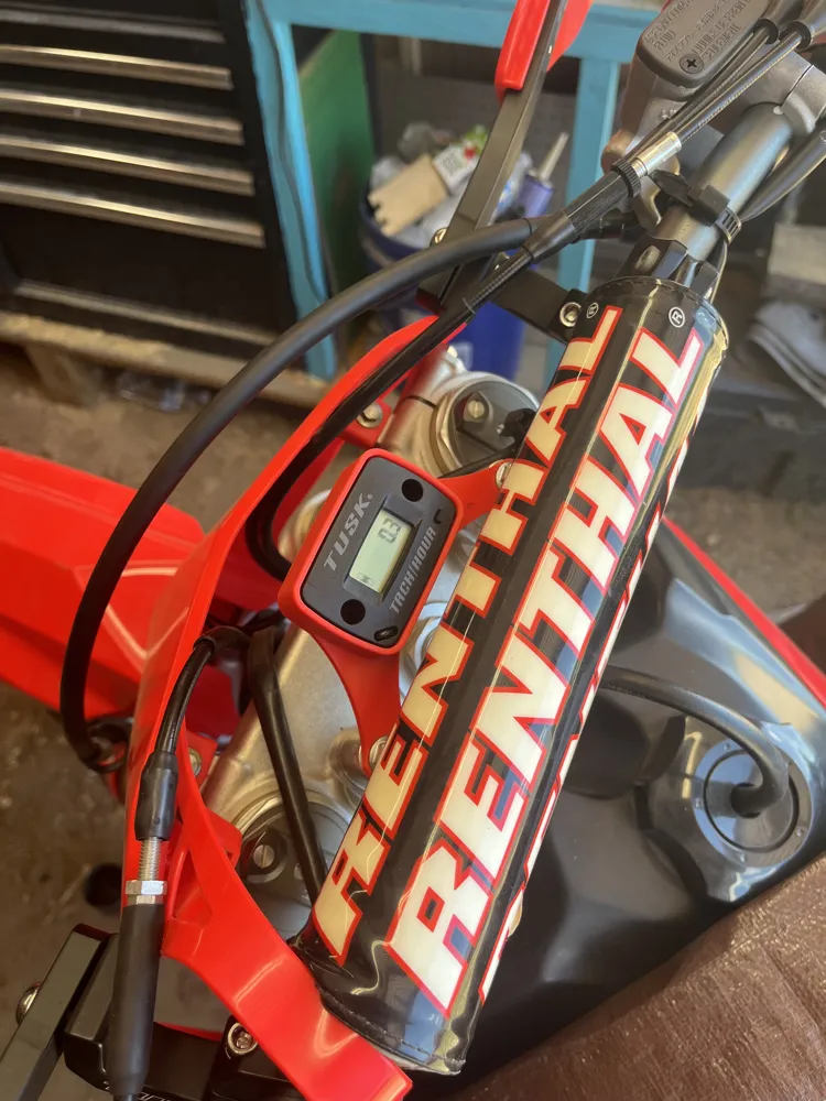 Tusk Hour Meter HandleBar Mount 2017 CRF450RX by Big Dirt Builds ...