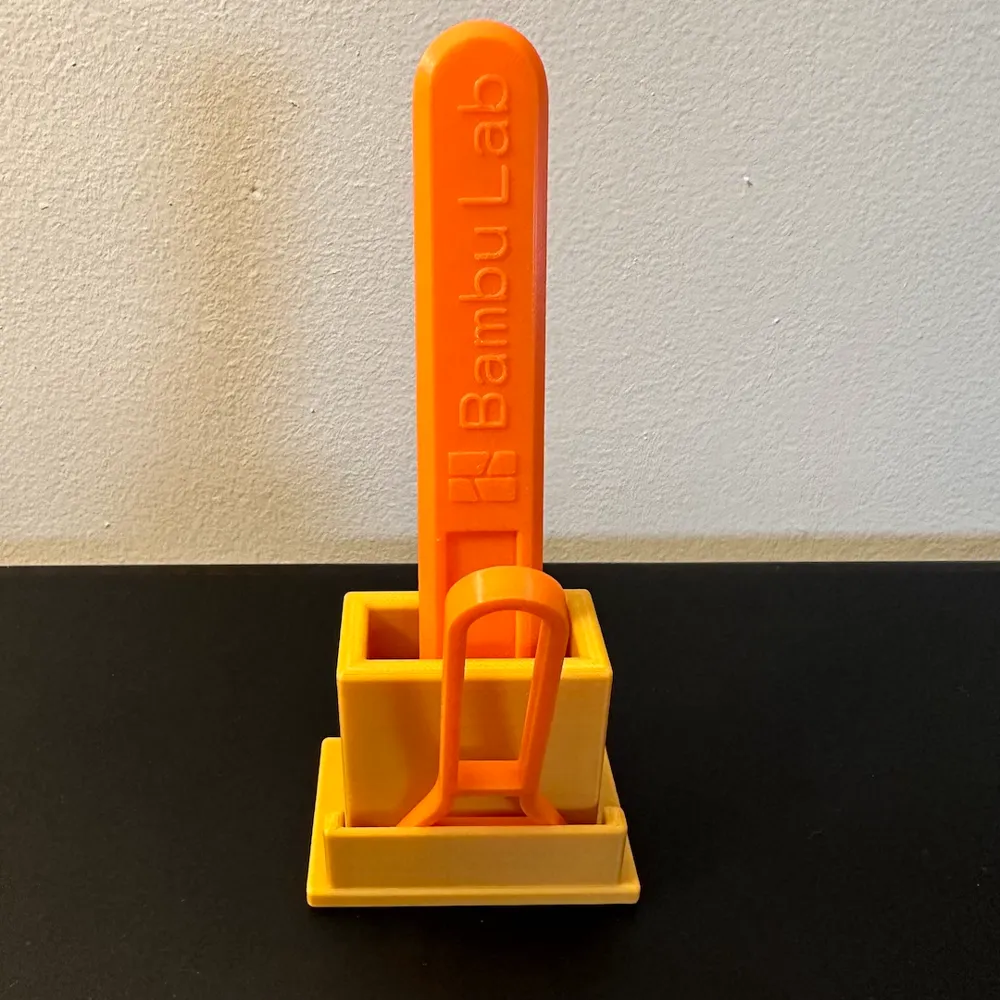 Scraper stand to hold the two Bambu Lab scrapers together in one handy ...