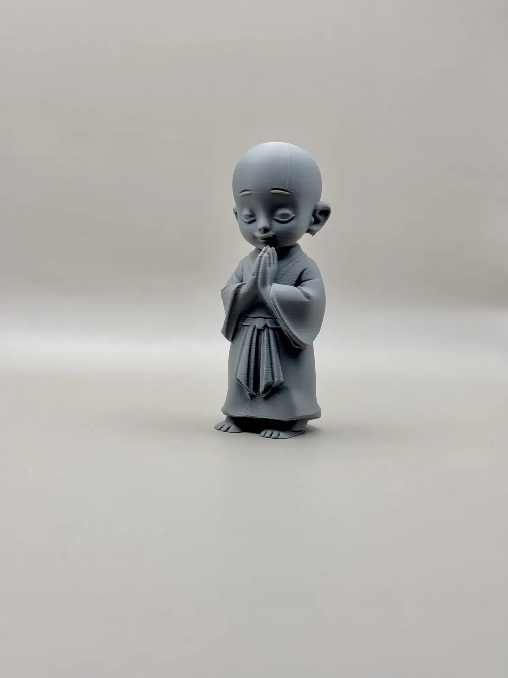 Little Zen Monk Meditation Figure - Free 3D Print Model - MakerWorld