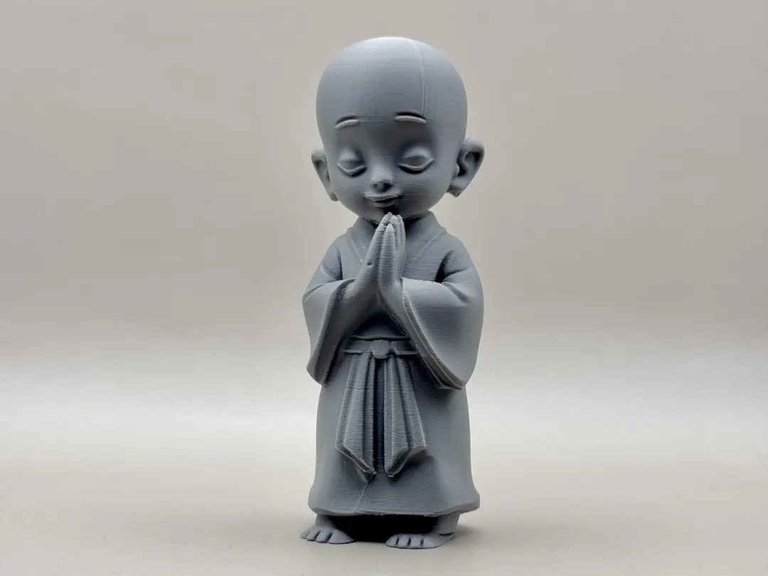 Little Zen Monk Meditation Figure - Free 3D Print Model - MakerWorld