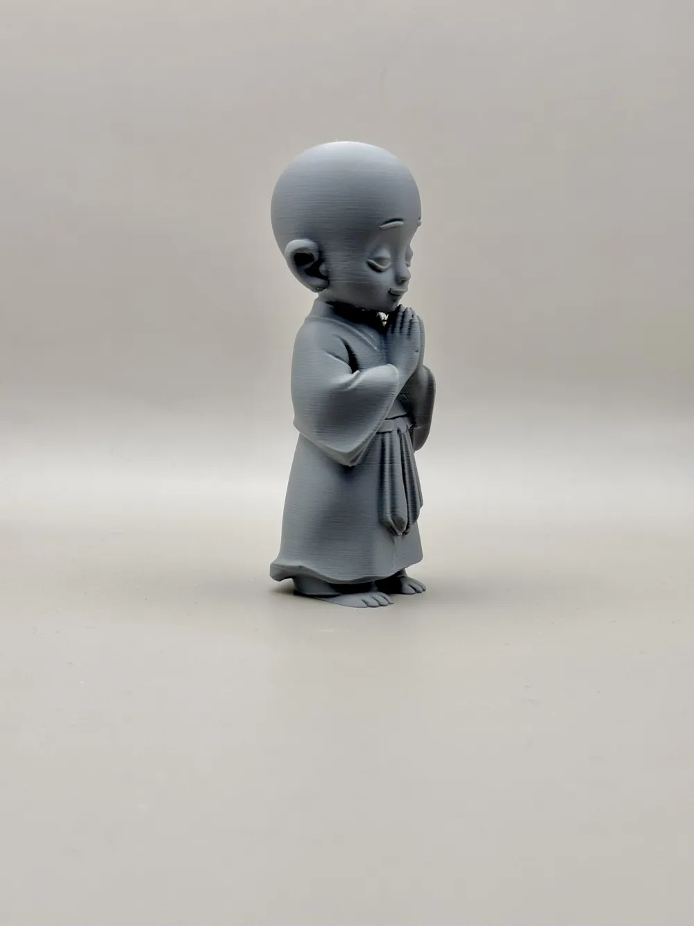 Little Zen Monk Meditation Figure - Free 3D Print Model - MakerWorld