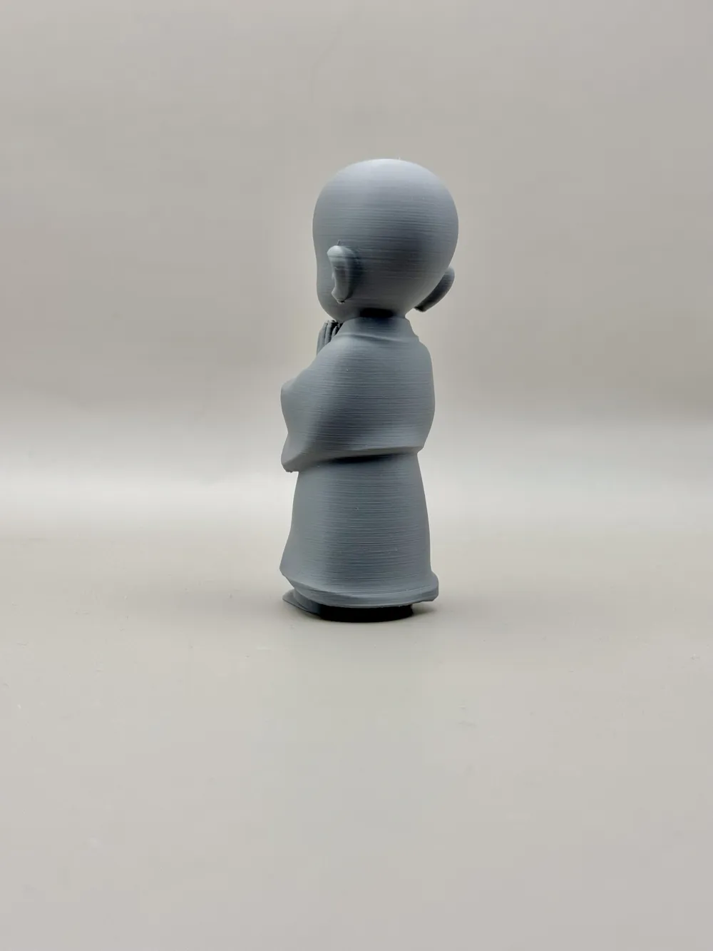 Little Zen Monk Meditation Figure - Free 3D Print Model - MakerWorld