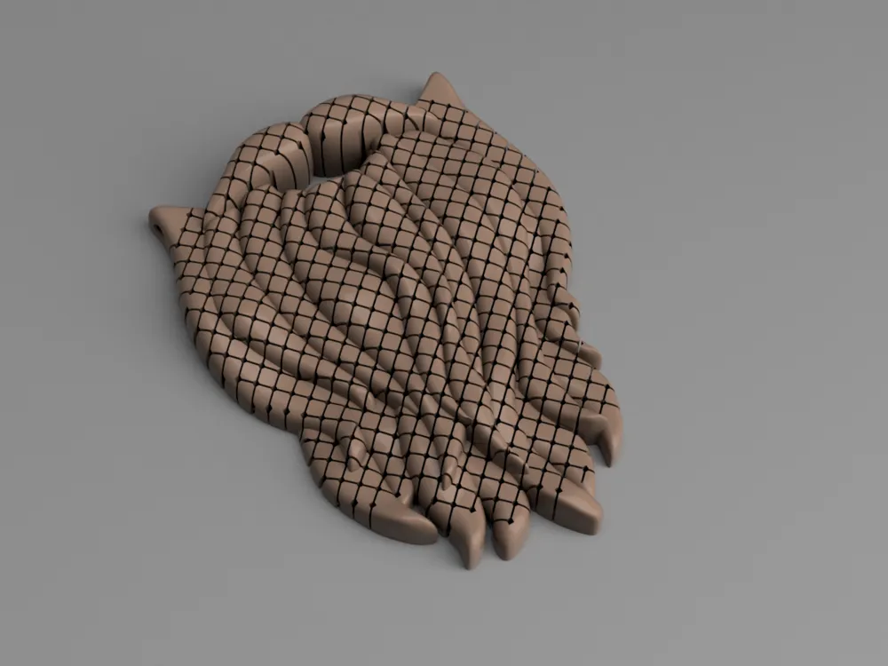Floppy Beard - An articulating beard you can wear! - Free 3D Print ...