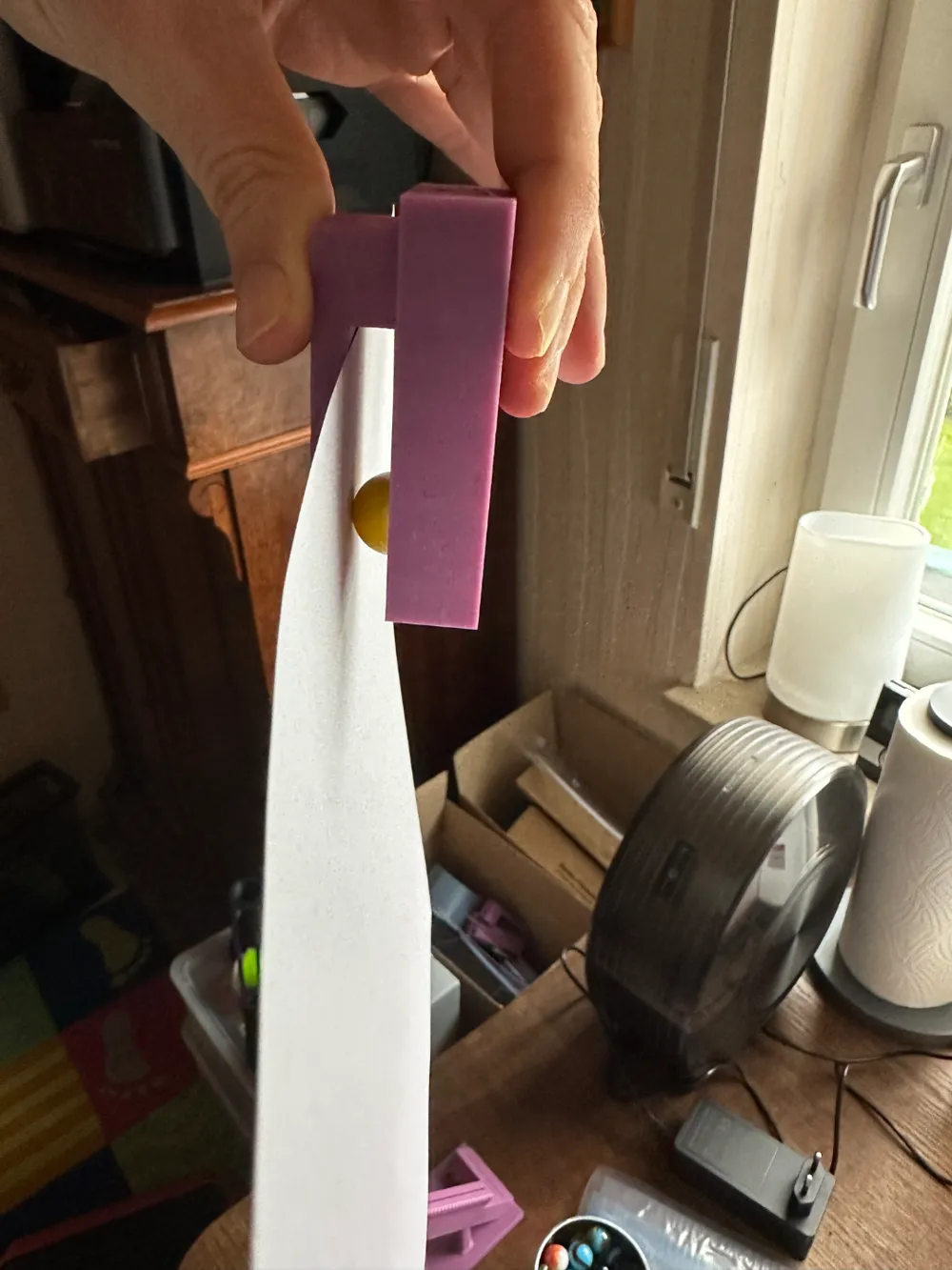 Gravity Hook with Marble for Home by Max3Dprint MakerWorld: Download ...