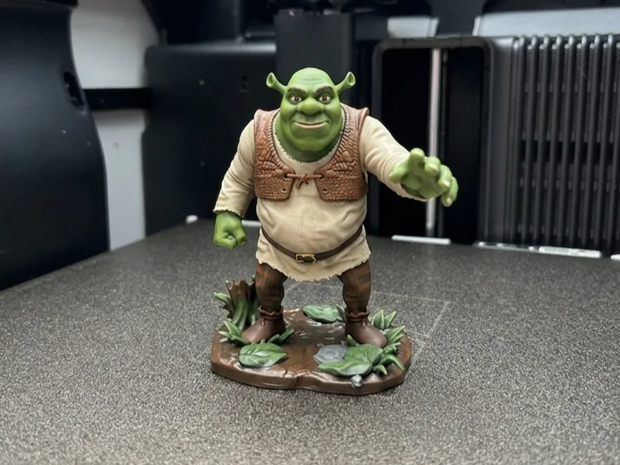 Detailed Shrek Figurine 3D Model - Free 3D Print Model - MakerWorld