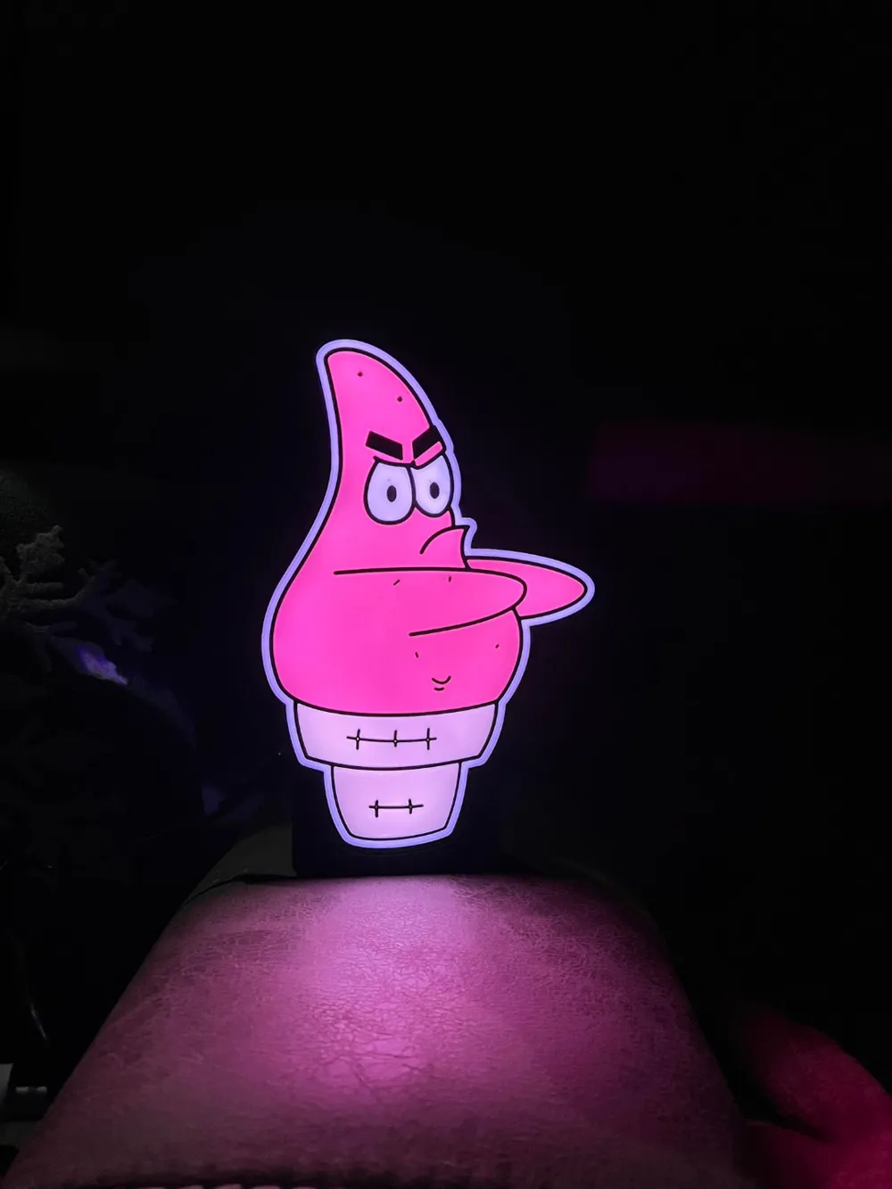 Patrick Star Ice Cream Cone Lightbox by Munark MakerWorld: Download ...