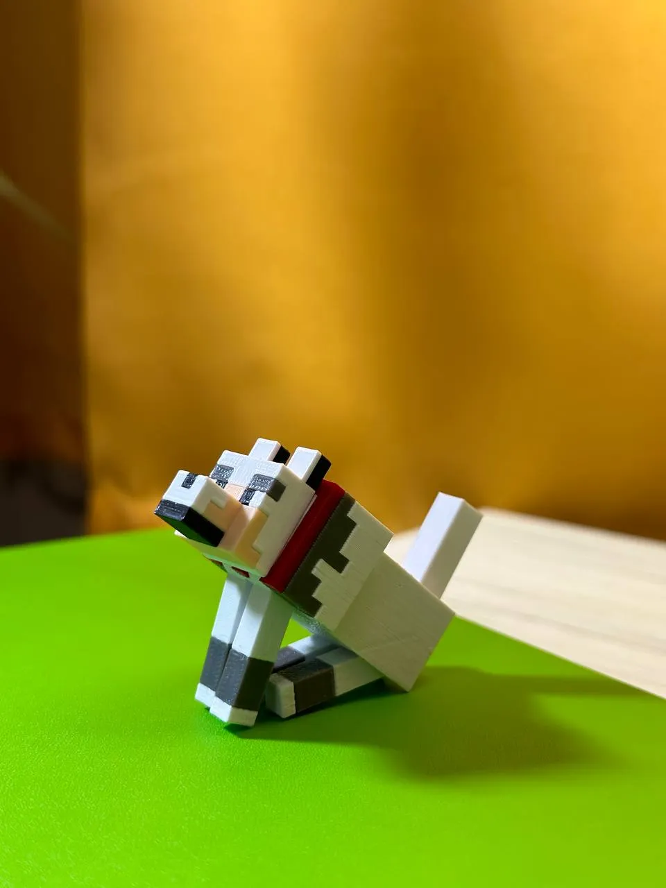 Minecraft Wolf Articulated by kirimba MakerWorld: Download Free 3D Models