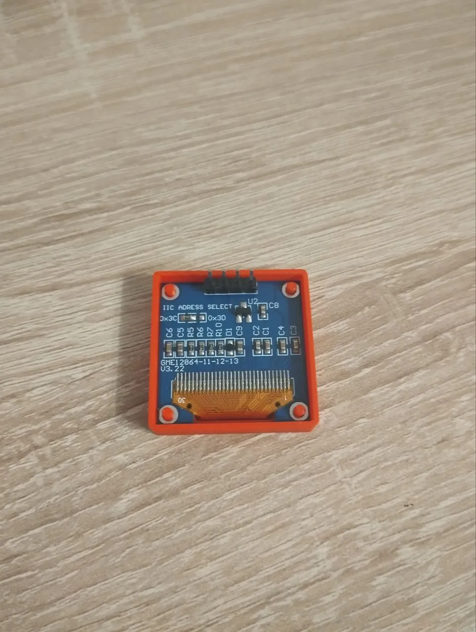 Oled 0 96 Display Case By Seldon666 Makerworld Download Free 3d Models