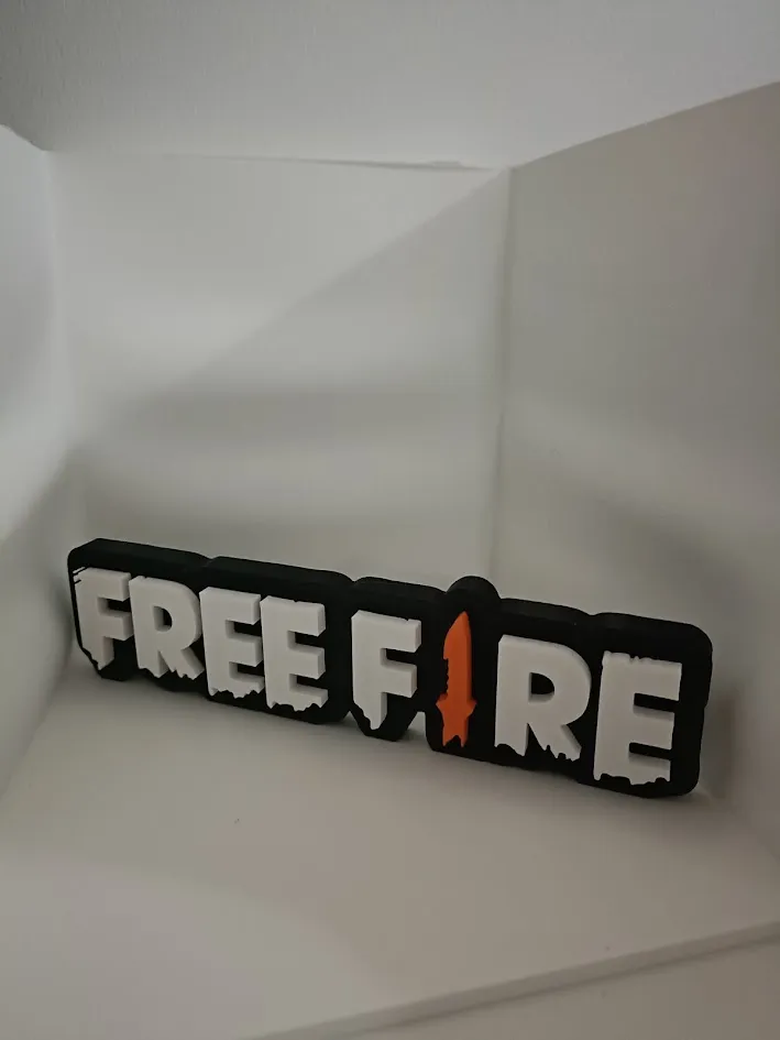 Free Fire sign by TECA3D - MakerWorld
