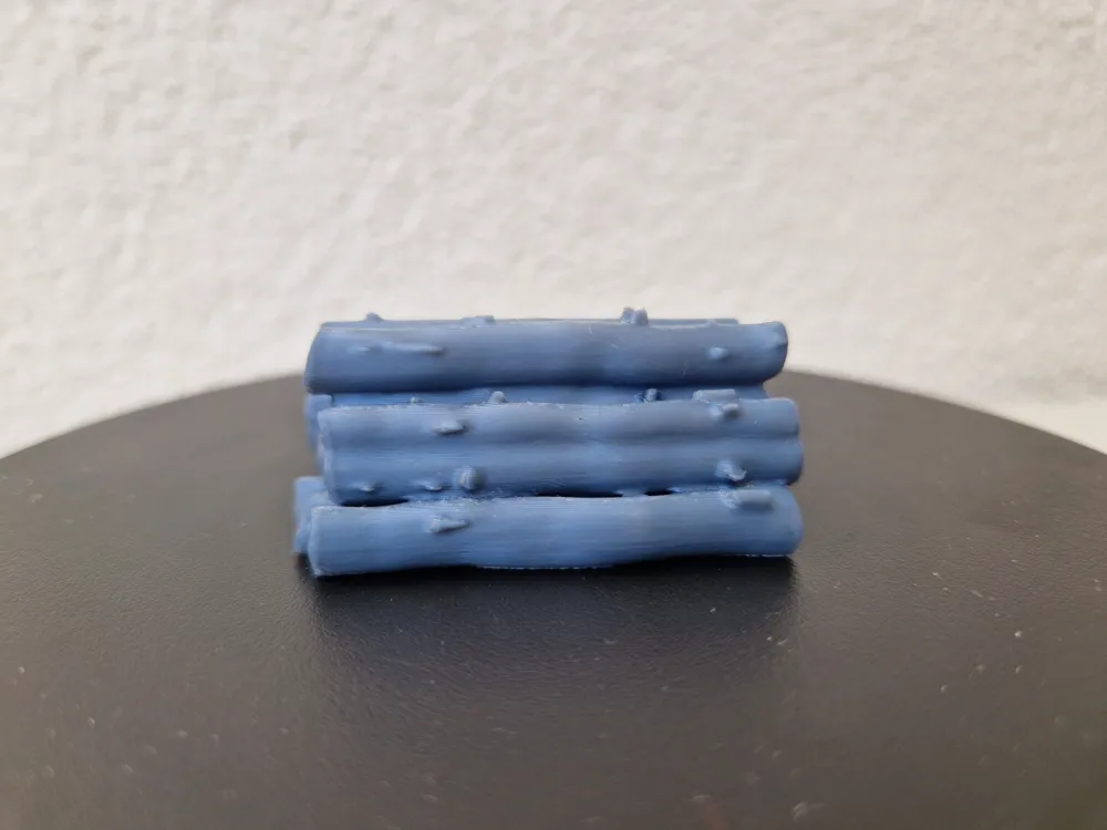 Miniature Stack of Logs by SOLID DESIGNMakerWorld: Download Free 3D Models