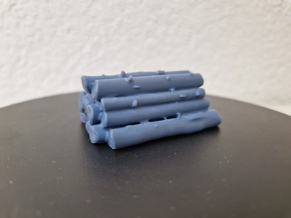 Miniature Stack of Logs by SOLID DESIGNMakerWorld: Download Free 3D Models