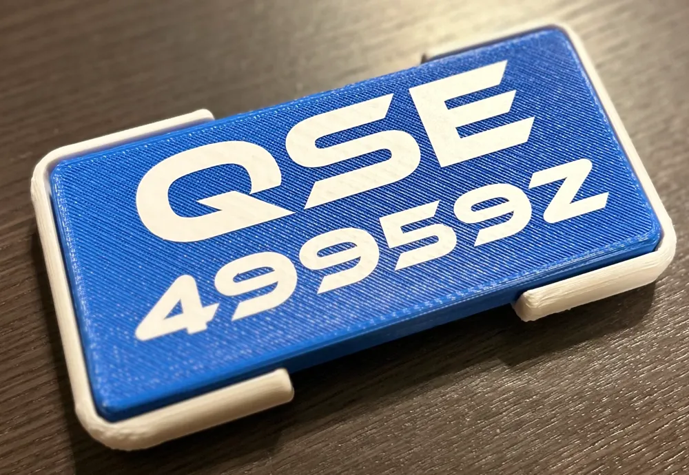 Vex Robotics V5 Competition Custom License Plate by 1LawRam MakerWorld ...