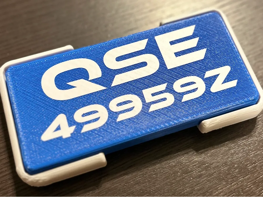 Vex Robotics V5 Competition Custom License Plate by 1LawRam MakerWorld ...