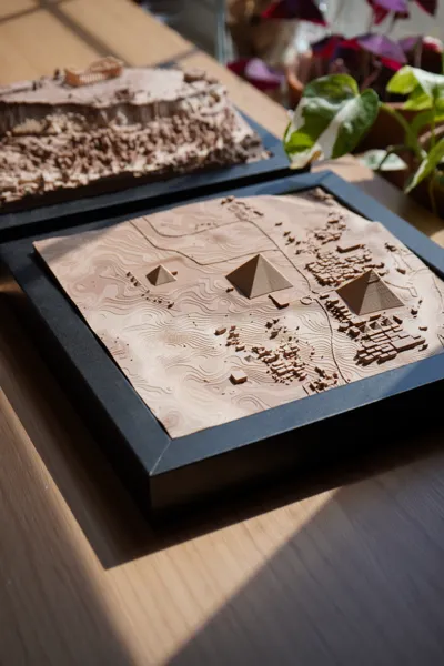 The Great Pyramids of Giza by Micropolitan MakerWorld: Download Free 3D ...