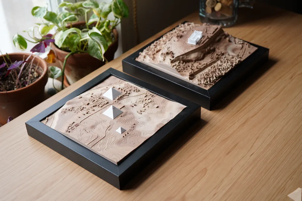 The Great Pyramids of Giza by Micropolitan MakerWorld: Download Free 3D ...