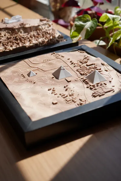 The Great Pyramids of Giza - Free 3D Print Model - MakerWorld