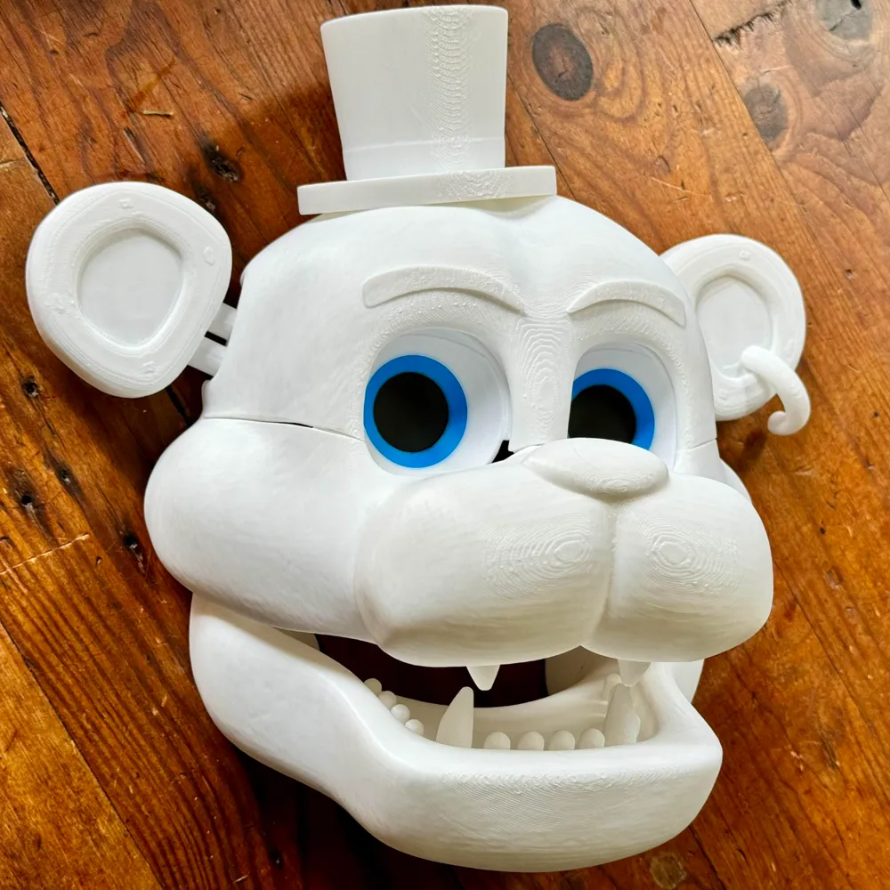 AMS Inverted "Following" Eyes for Glamrock Freddy Mask - Wall Hanging ...