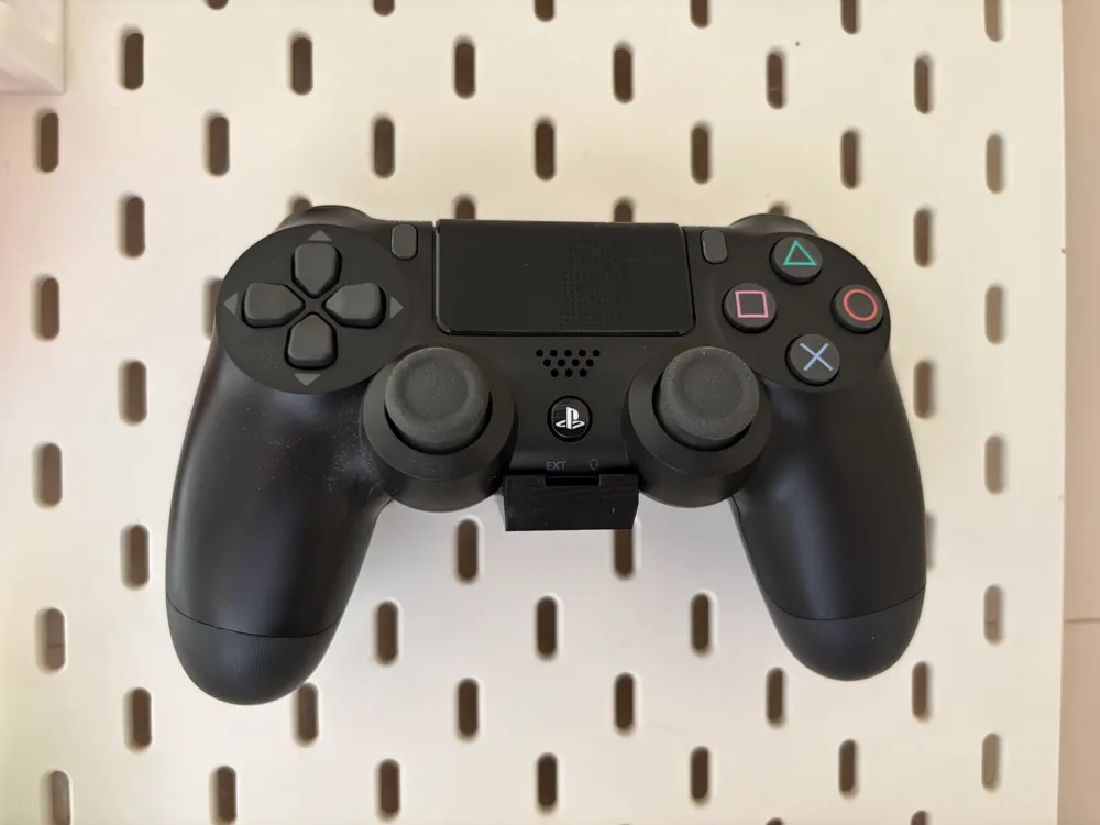 PS4 DualShock 4 Controller Ikea Skadis Mount by dreaming MakerWorld ...