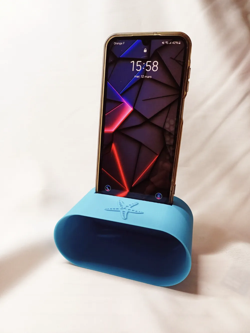 "Ocean Waves" Sound Amplifier by Ophelie - MakerWorld