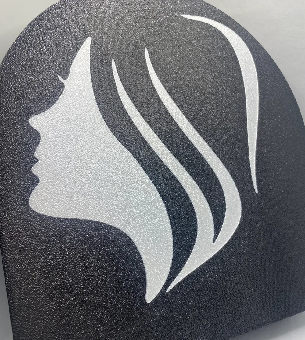 Flowing Hair Lightbox Design by ZEMTSLAB - MakerWorld