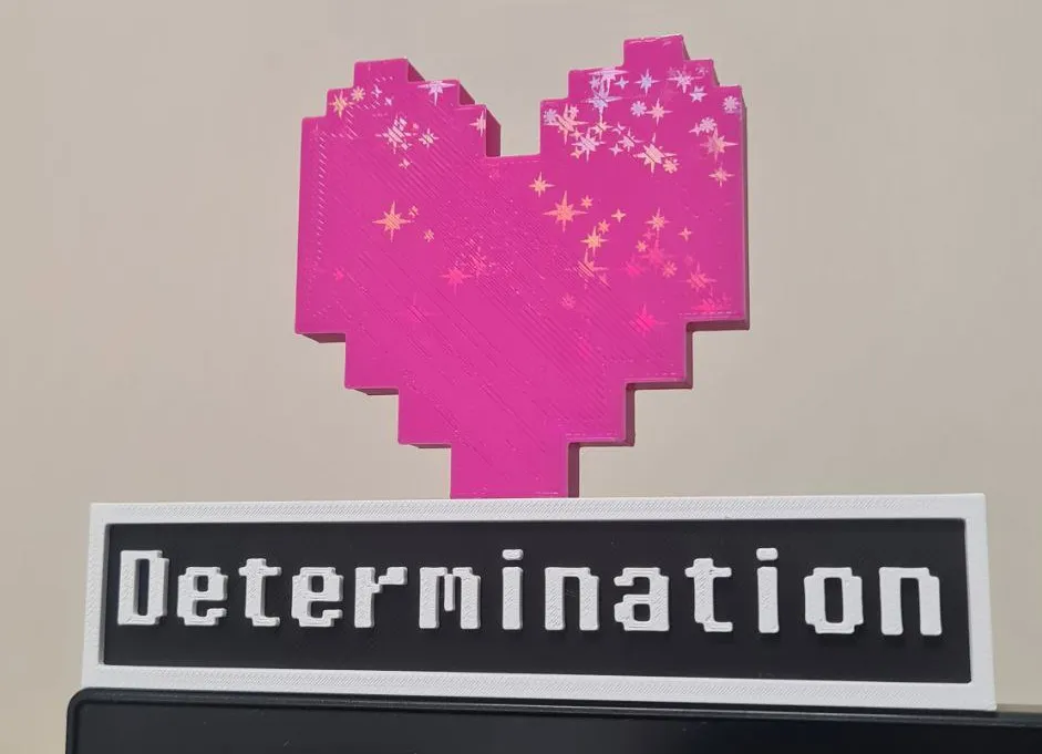 UNDERTALE - DETERMINATION by kokonut_max - MakerWorld