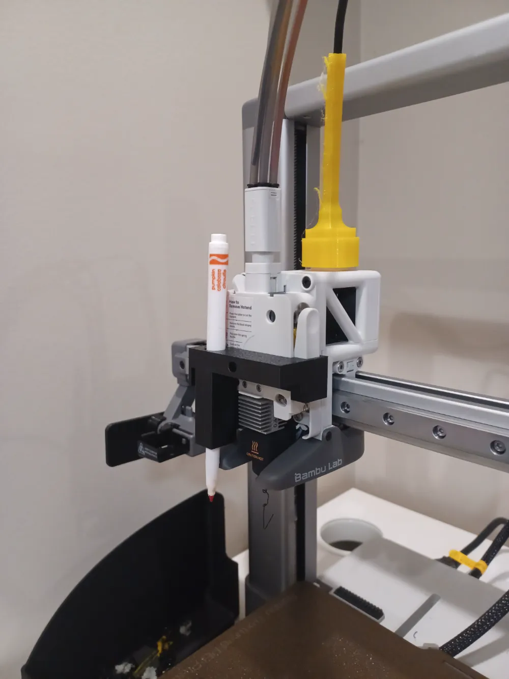 A1 (Mini) Pen Plotter Mod - No extra parts - Free 3D Print Model ...