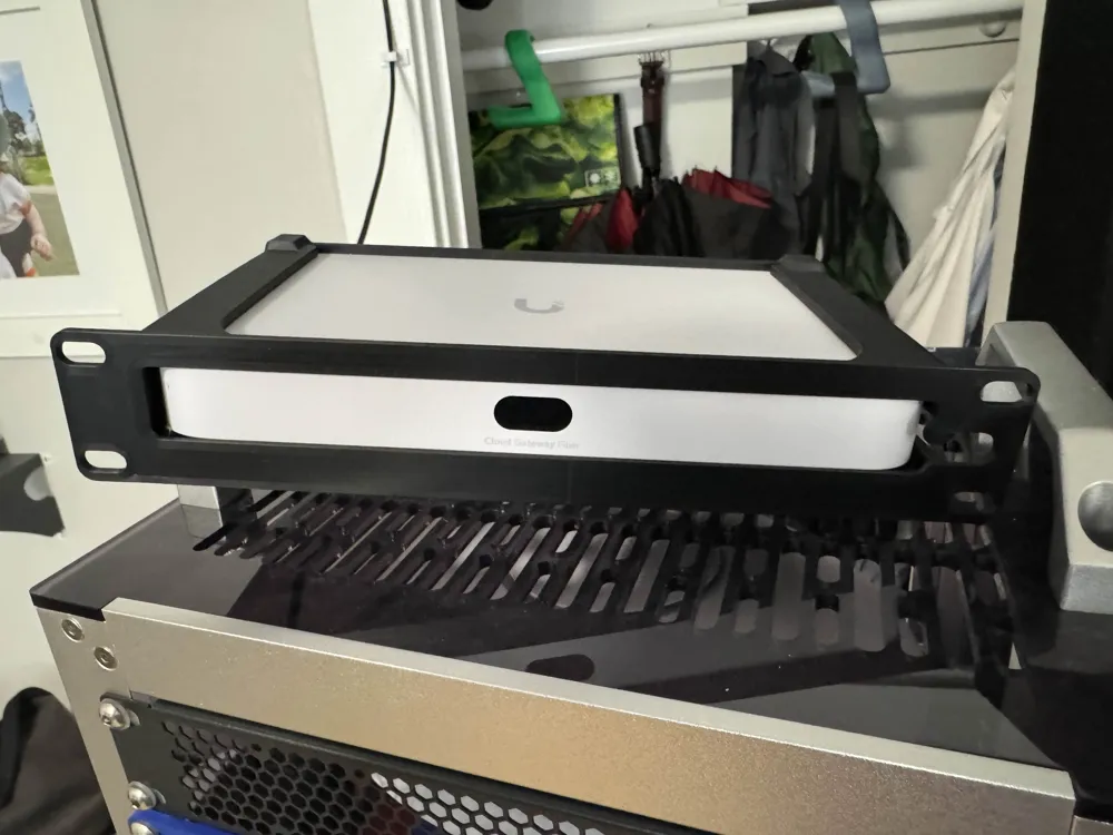 Unifi UCG-Fiber 10-inch Rack Mount by Mauker MakerWorld: Download Free ...