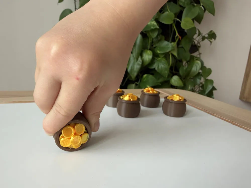 Gold pot - Free 3D Print Model - MakerWorld