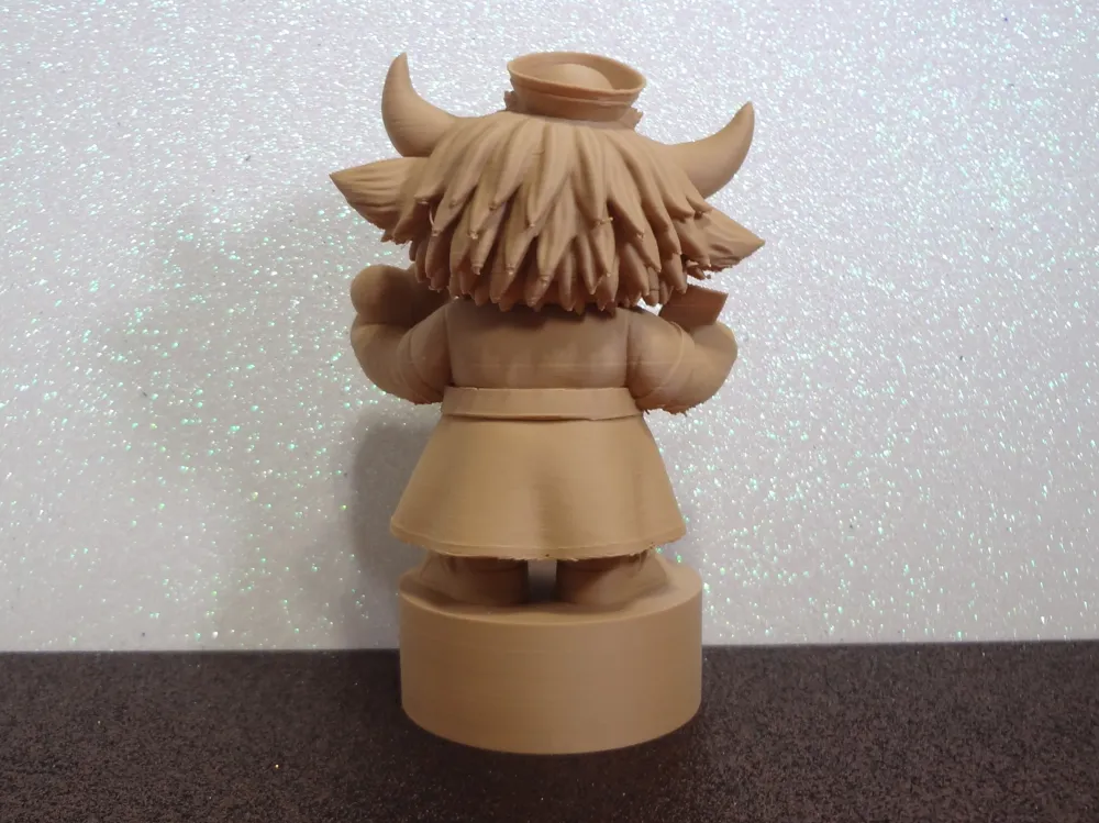 Highland Hugs For Your Heart Collection Waitress! - Free 3D Print Model ...